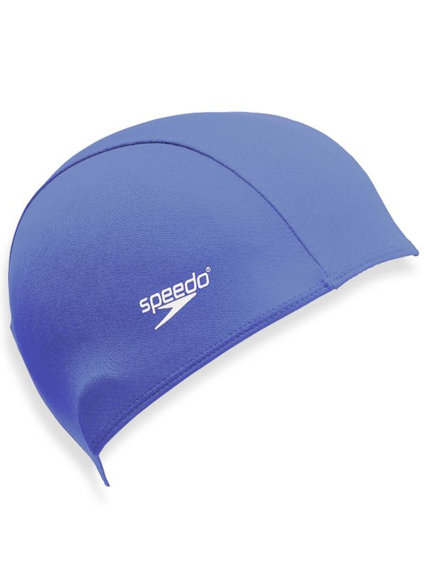Speedo Polyester Junior Royal Blue Swim Cap
