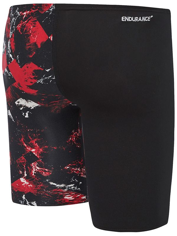 Speedo School Colours Boys Red Wave Jammers