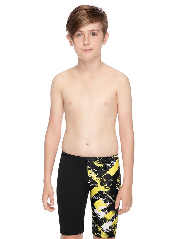 Speedo School Colours Boys Yellow Wave Jammers