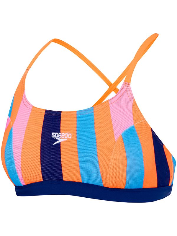 Speedo Summer Stripe Womens Bikini Top