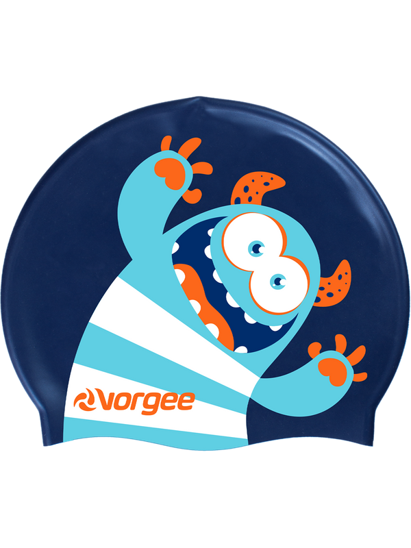 Vorgee Junior Character Swim Cap - Monster