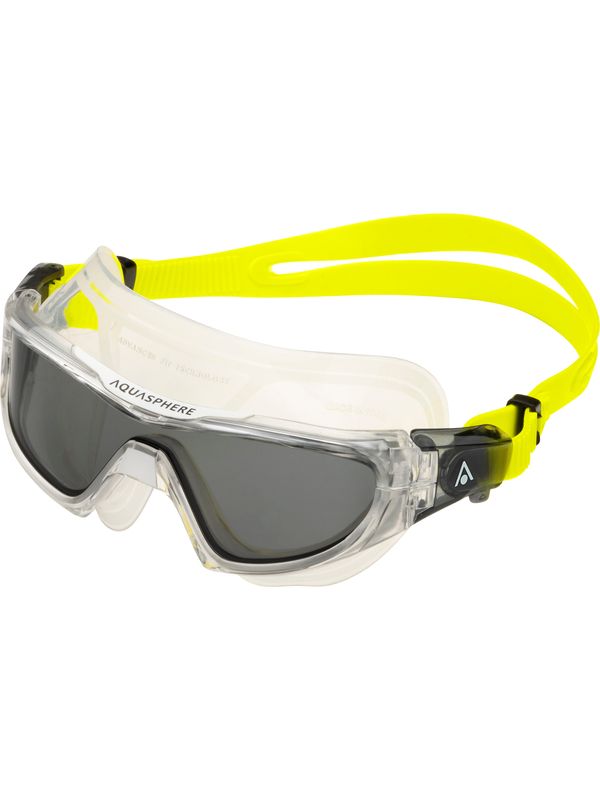 Aqua Sphere Vista Pro Swim Mask - Smoke/Clear/Yellow