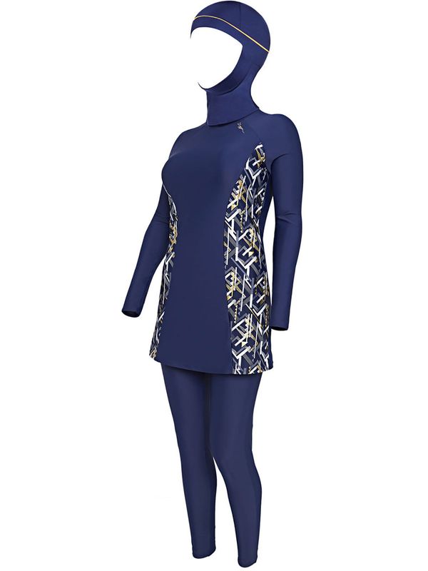 Zoggs Metallix Womens Modesty Suit