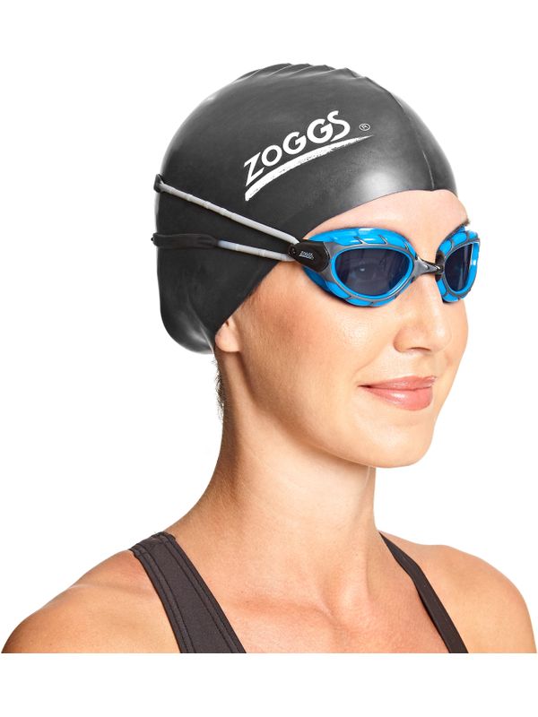 Zoggs Predator Goggles Small Fit - Smoke/Blue/Black