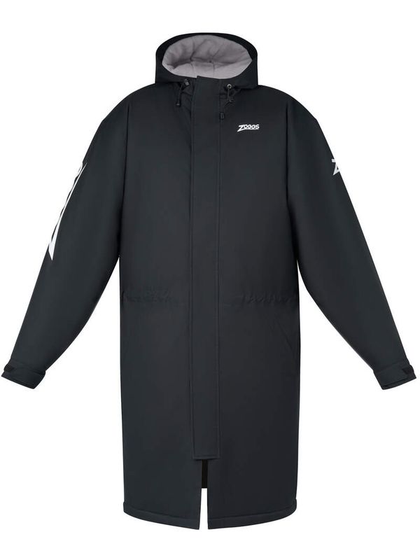 Zoggs Sports Swim Team Deck Coat - Black