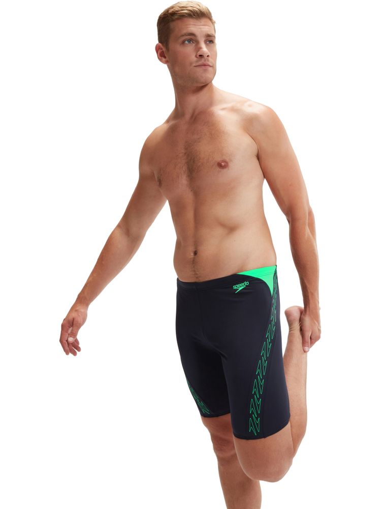 Speedo Splice Jammers - Hyperboom/Navy/Green
