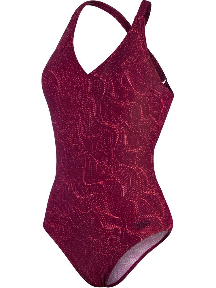 Speedo Lexi One Piece - Cherry/Cinder Rose