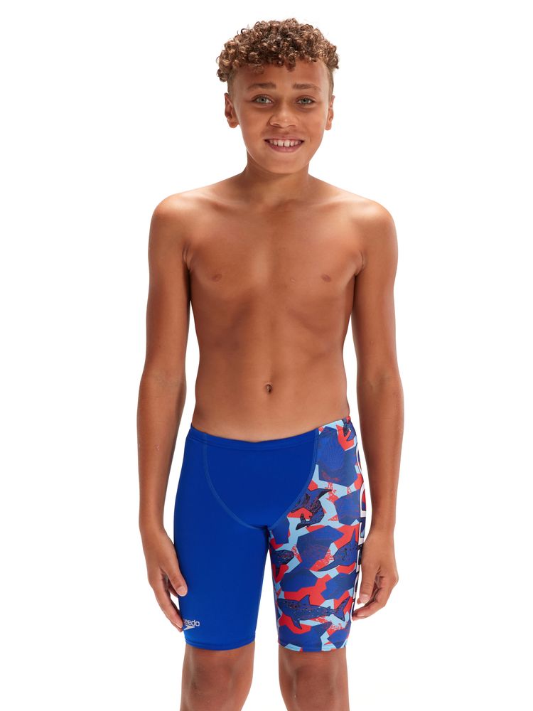 Speedo V-Cut Jammers - Shark Infested Water