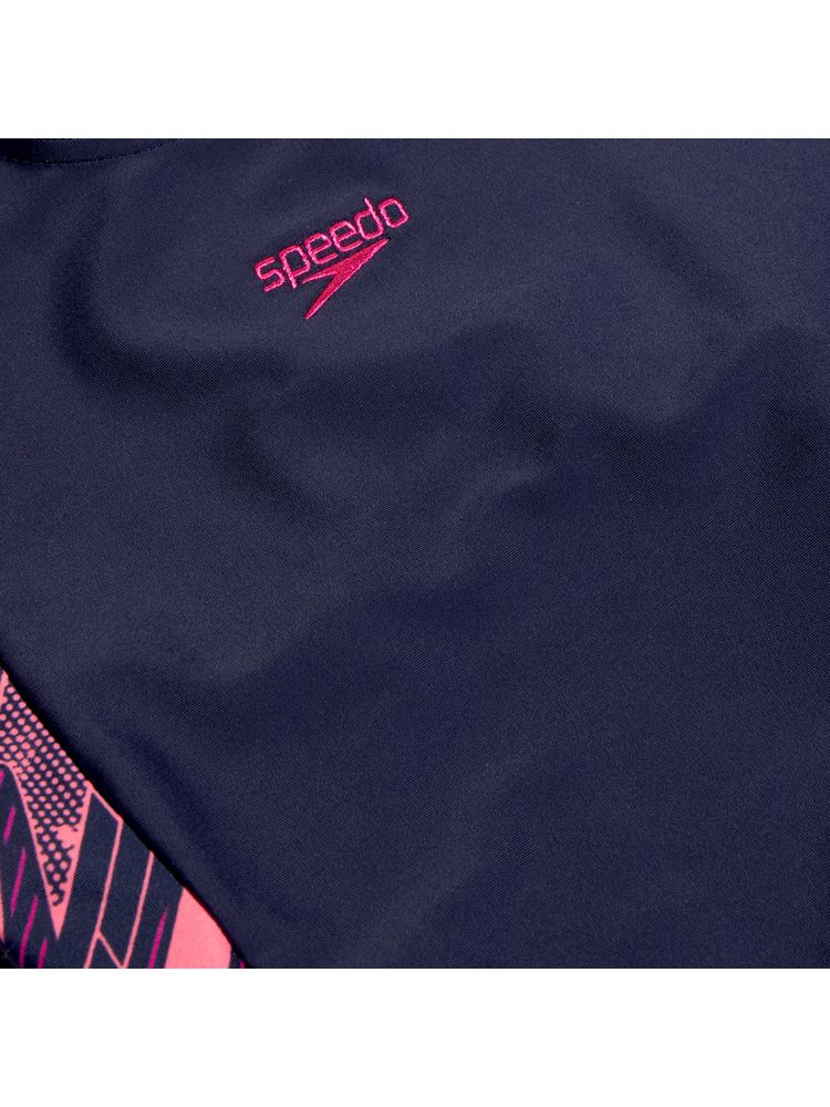 Speedo Splice Legsuit - Hyperboom/Navy/Pink