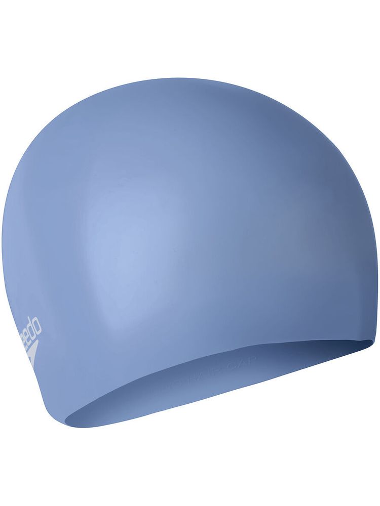 Speedo Long Hair Swim Cap - Curious Blue