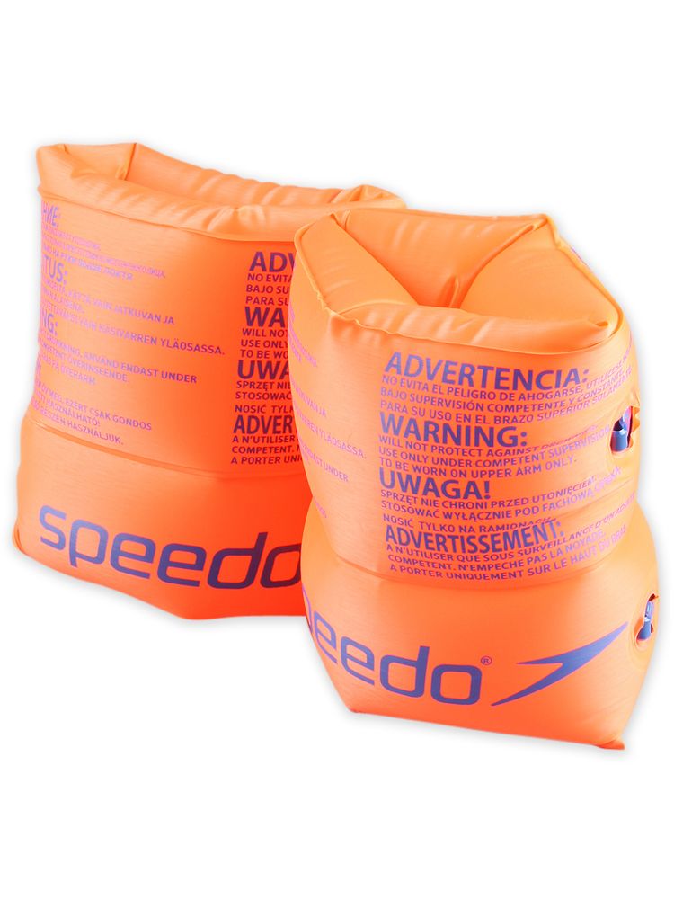 Speedo Roll Up Armbands - Orange