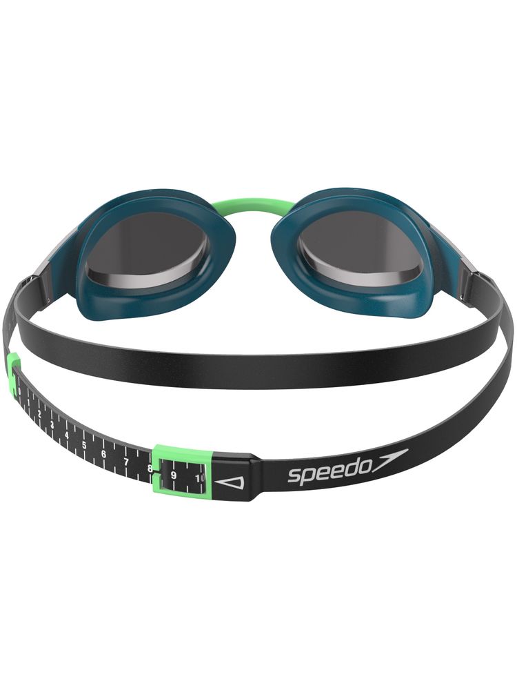 Speedo Fastskin Elite Mirrored Swim Goggles - Black & Nordic Teal
