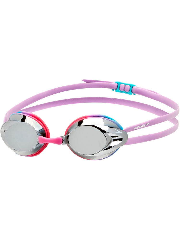 Speedo Opal Junior Mirrored Goggles - Rhapsody & Game Pink
