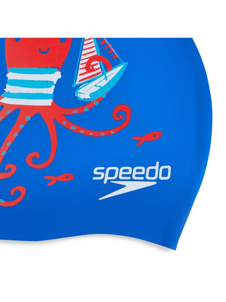 Speedo Junior Swim Cap - Octopus Sailor