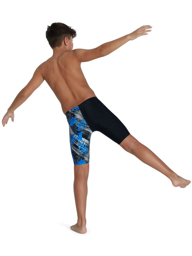 Speedo Digital Allover V-Cut Jammers - Pool/Chroma Blue