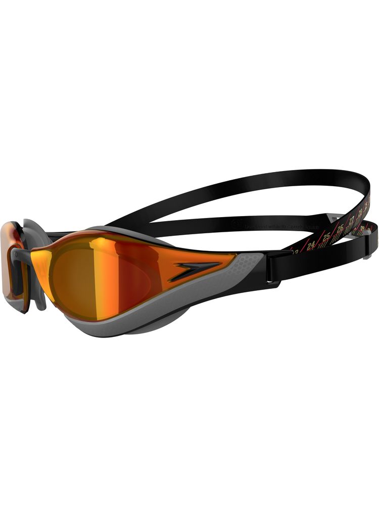 Speedo Fastskin Pure Focus Goggles - Fire Gold Mirror/Black/Cool Grey