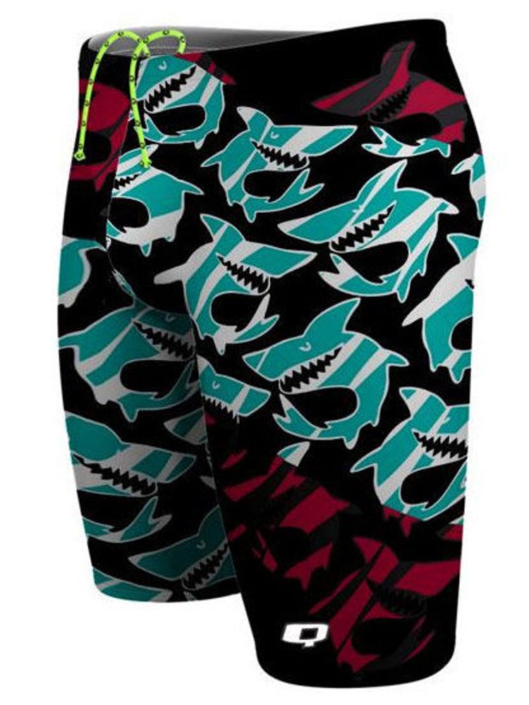 Q Swimwear Shark Attack Jammers