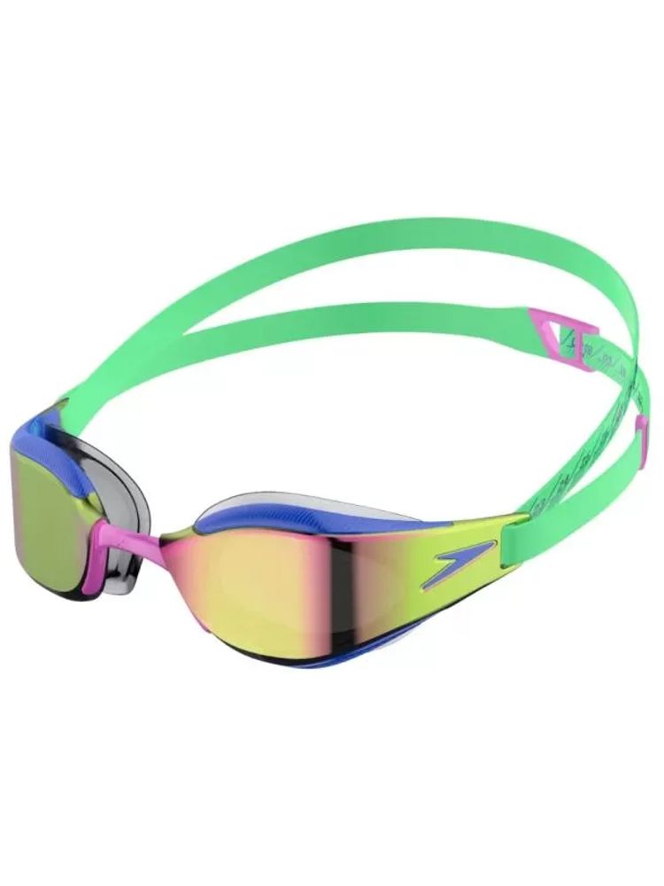 Speedo Fastskin Hyper Elite Goggles - Ruby Mirror/Green/Cobalt/Orchid