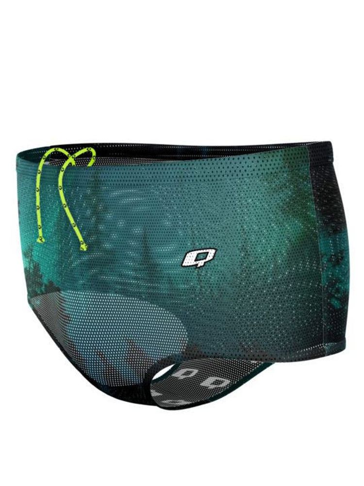 Q Swimwear Northern Lights Drag Shorts