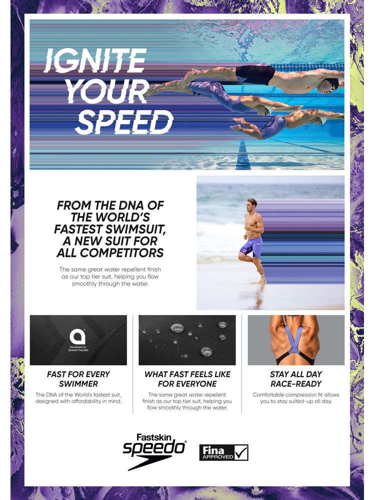 Speedo Fastskin LZR Ignite Jammers - Black