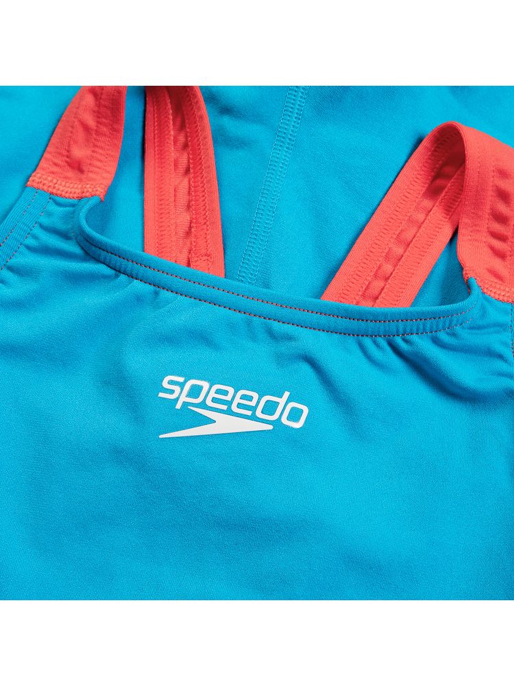Speedo Fastskin Junior Endurance+ Max Openback Kneeskin - Bolt/Flame Red