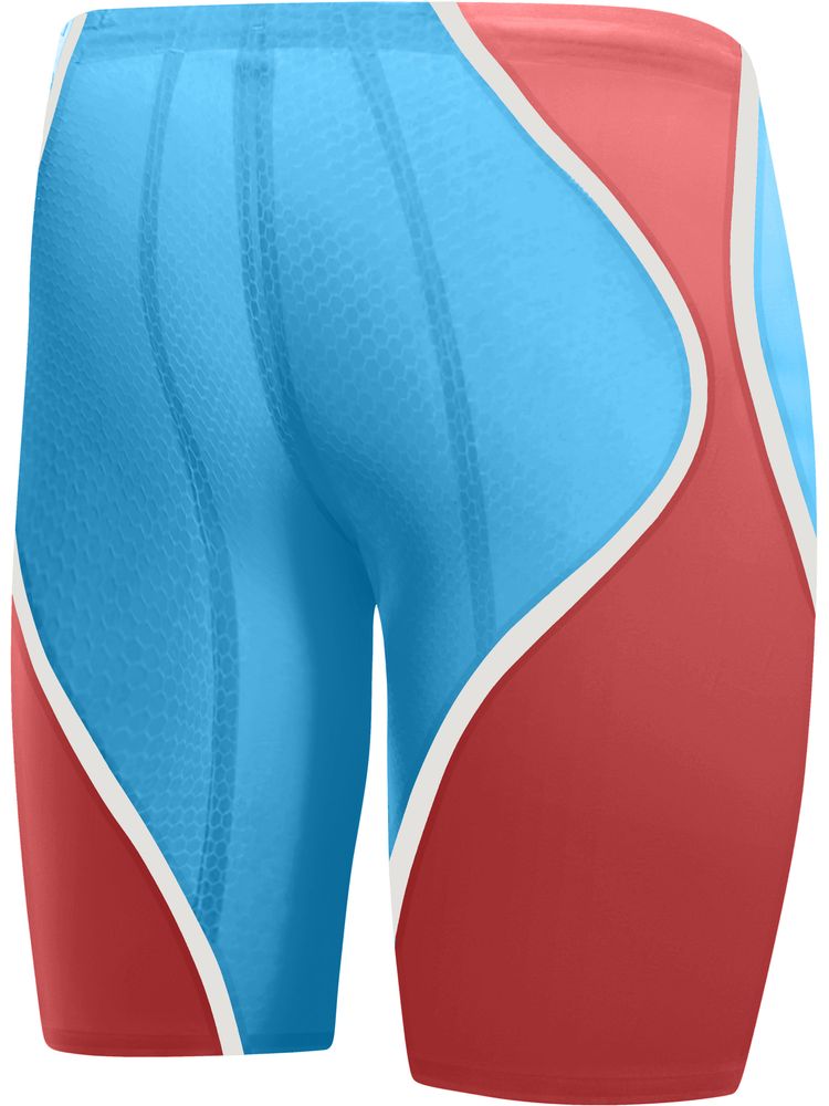 Speedo Fastskin LZR Pure Intent 2.0 Jammers - Blue/Red/Snow