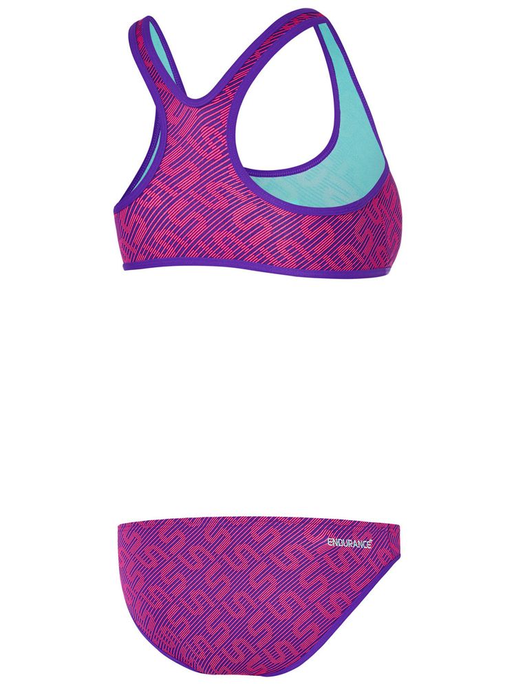 Speedo Monogram Girls Sports Bikini