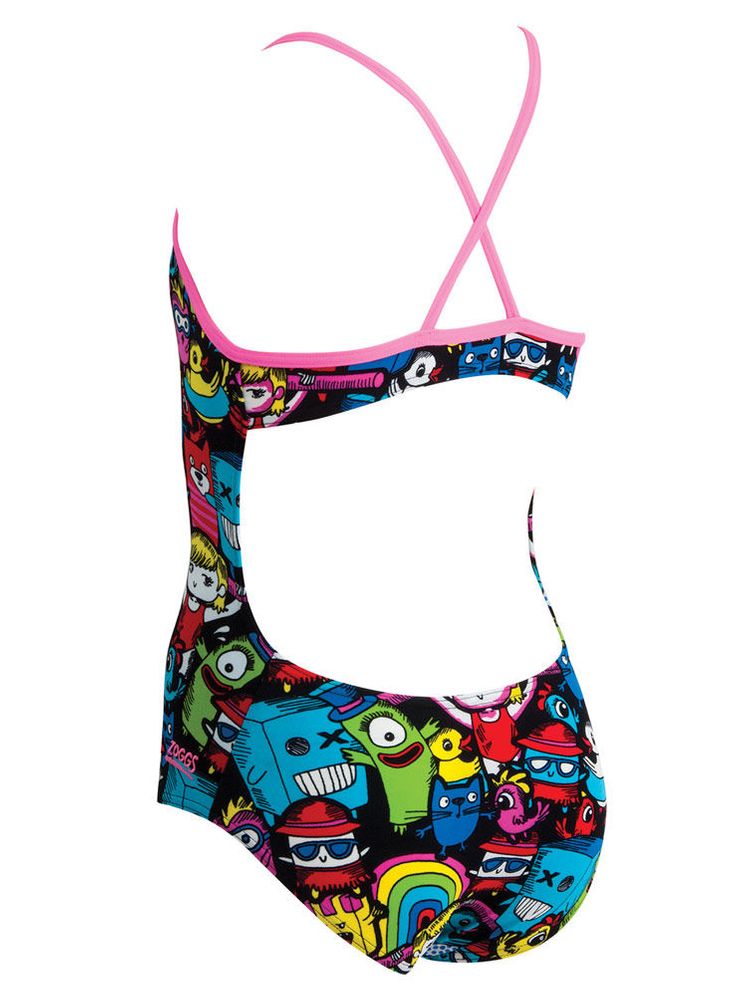 Zoggs Rascals Bella Girls One Piece Swimsuit