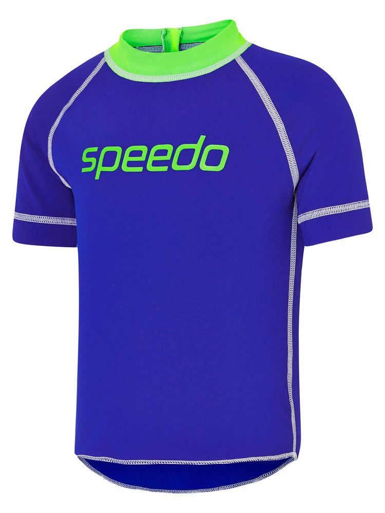 Speedo Speed & Brasil Green Toddler Boys Sun Top