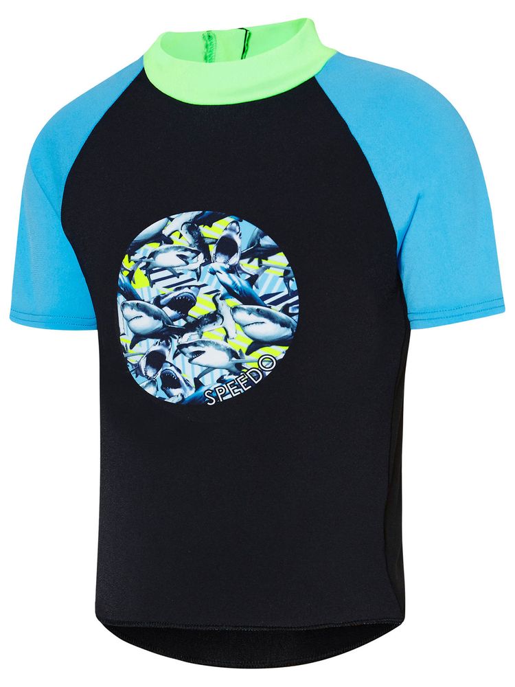 Speedo Shark Frenzy Toddler Boys Sun Top