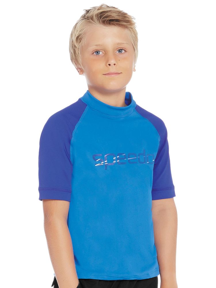 Speedo Logo Boys Sun Top