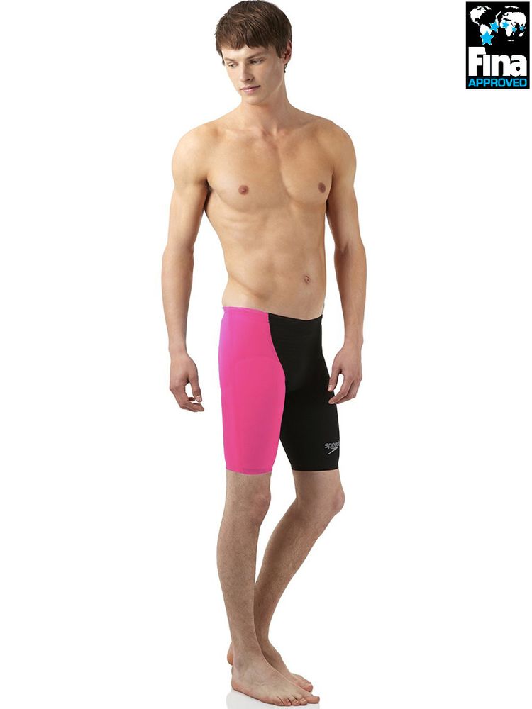 Speedo LZR Racer Elite 2 Black & Pink Jammers