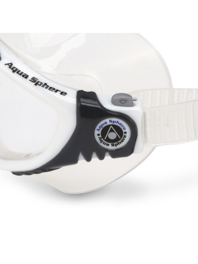 Aqua Sphere Vista Clear Swim Mask - White & Lavender