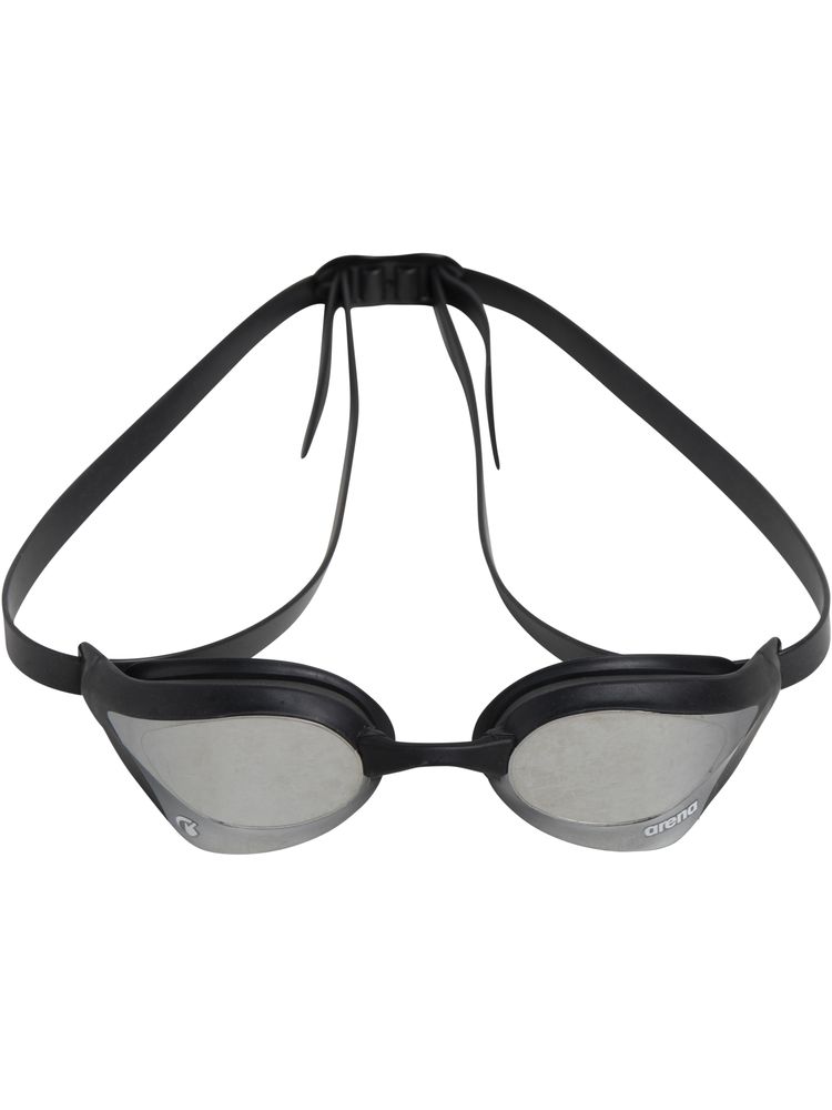 Arena Cobra Core Swipe Goggles - Silver Mirror/Black