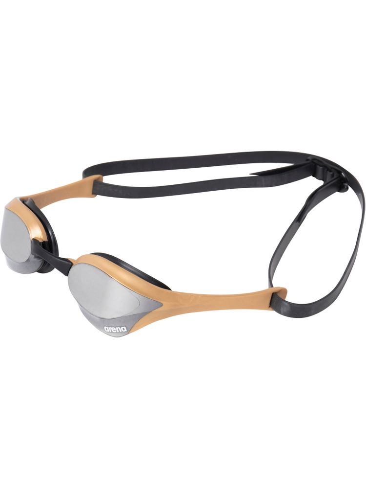 Arena Cobra Ultra Swipe Mirror Goggles - Silver & Gold