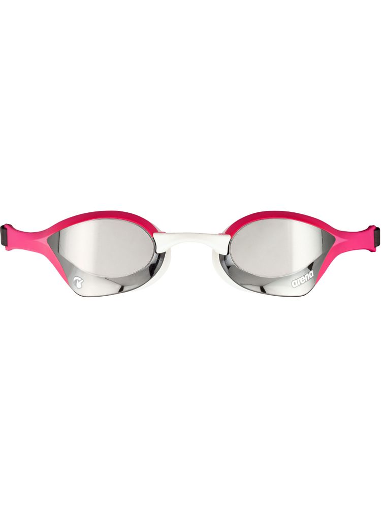 Arena Cobra Ultra Swipe Goggles - Silver Mirror/Pink