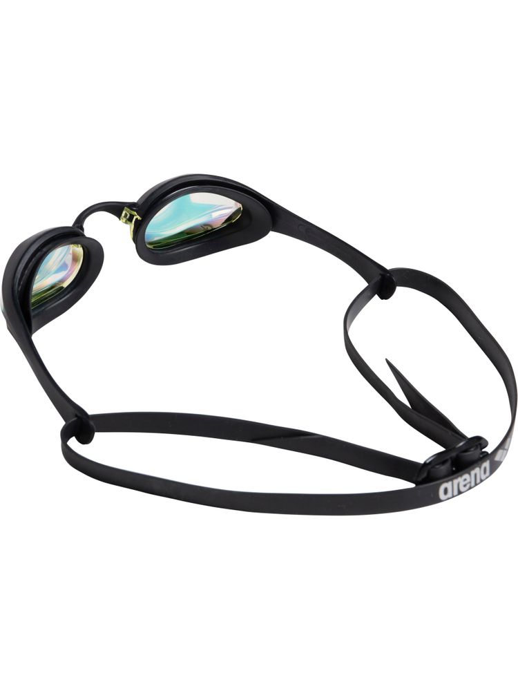 Arena Cobra Ultra Swipe Goggles - Yellow Mirror/Black