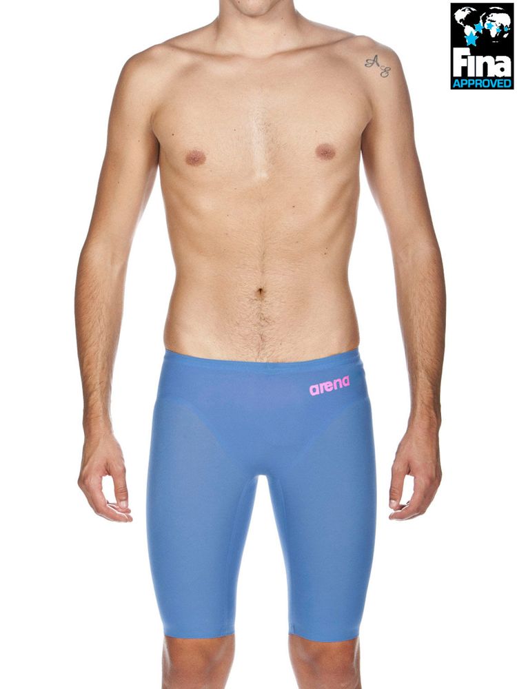 Arena Powerskin R-Evo One Blue & Pink Jammers