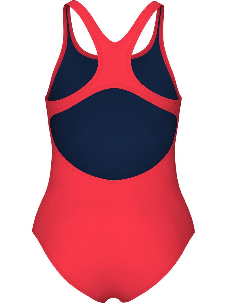 Arena Solid Swim Pro One Piece Girls - Coral