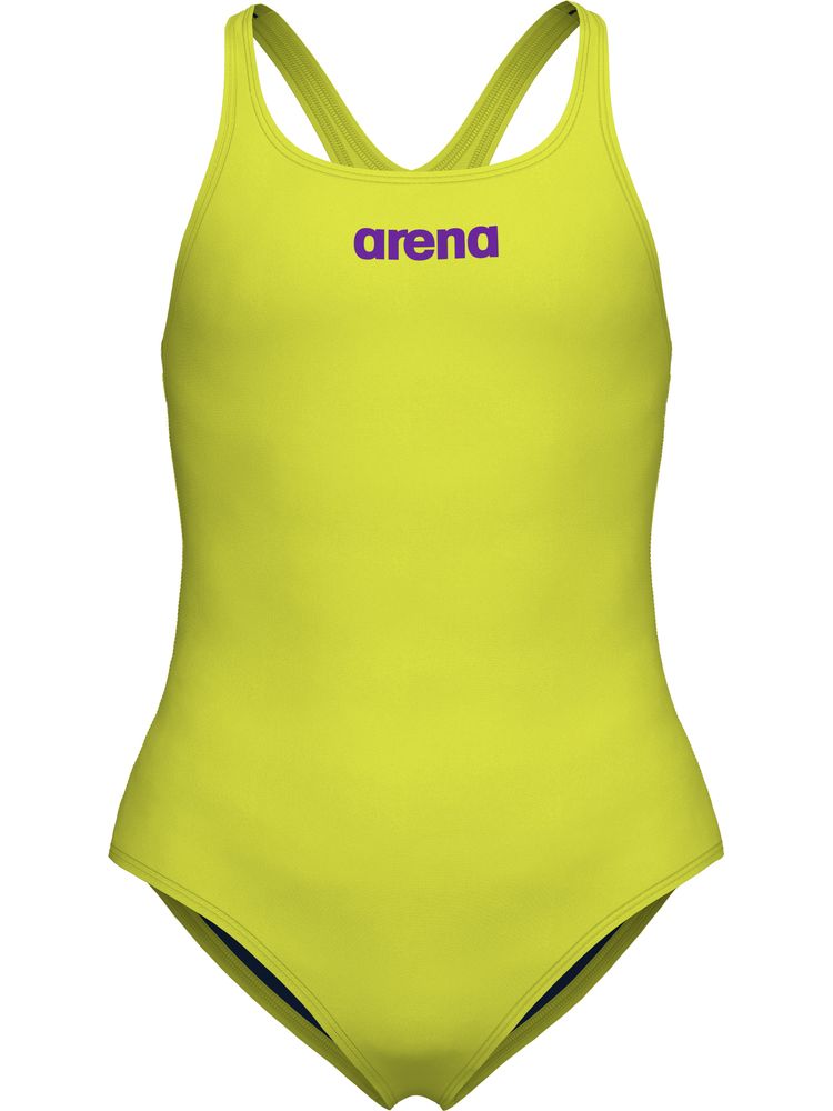 Arena Solid Swim Pro One Piece Girls - Green