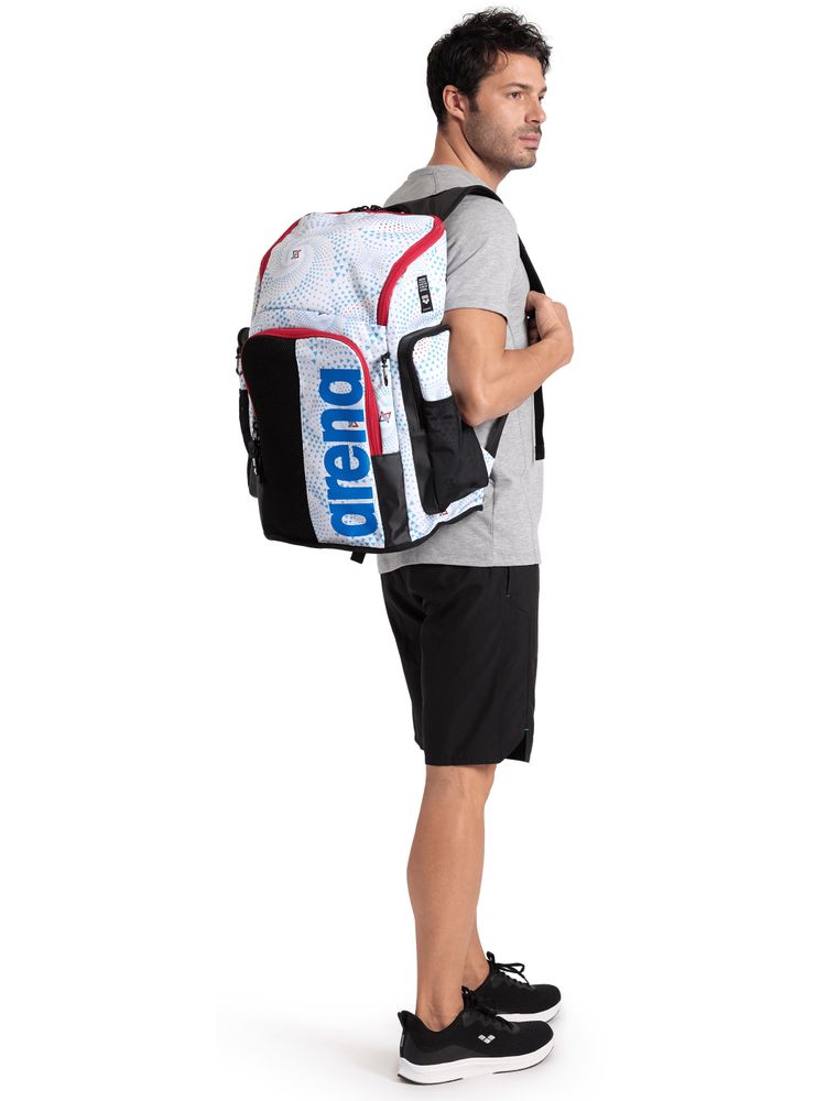 Arena Spiky 3 Backpack 45L - Fireflow White
