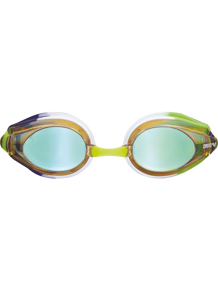 Arena Tracks Mirrored Goggles - Violet, Green & White