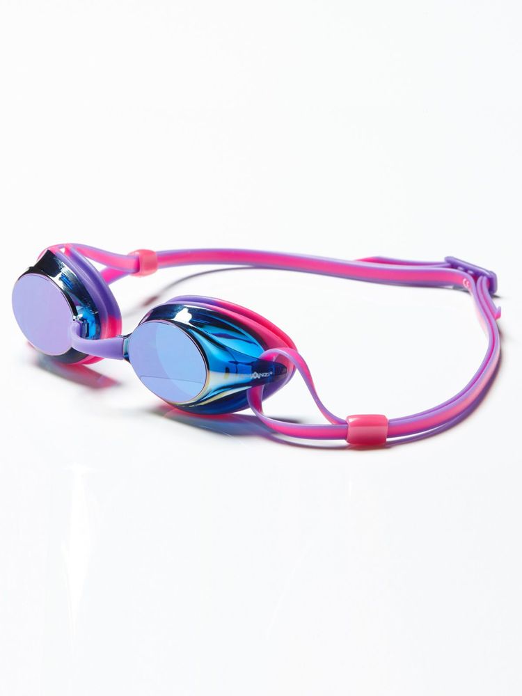 AMANZI Axion Prismatic Purple & Pink Mirrored Lens Goggles