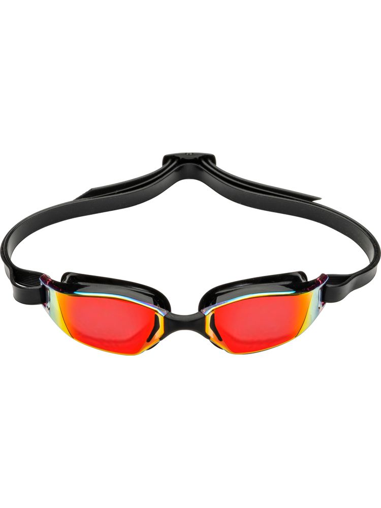 Aqua Sphere Xceed Goggles - Red Titanium Mirror/Black/Black