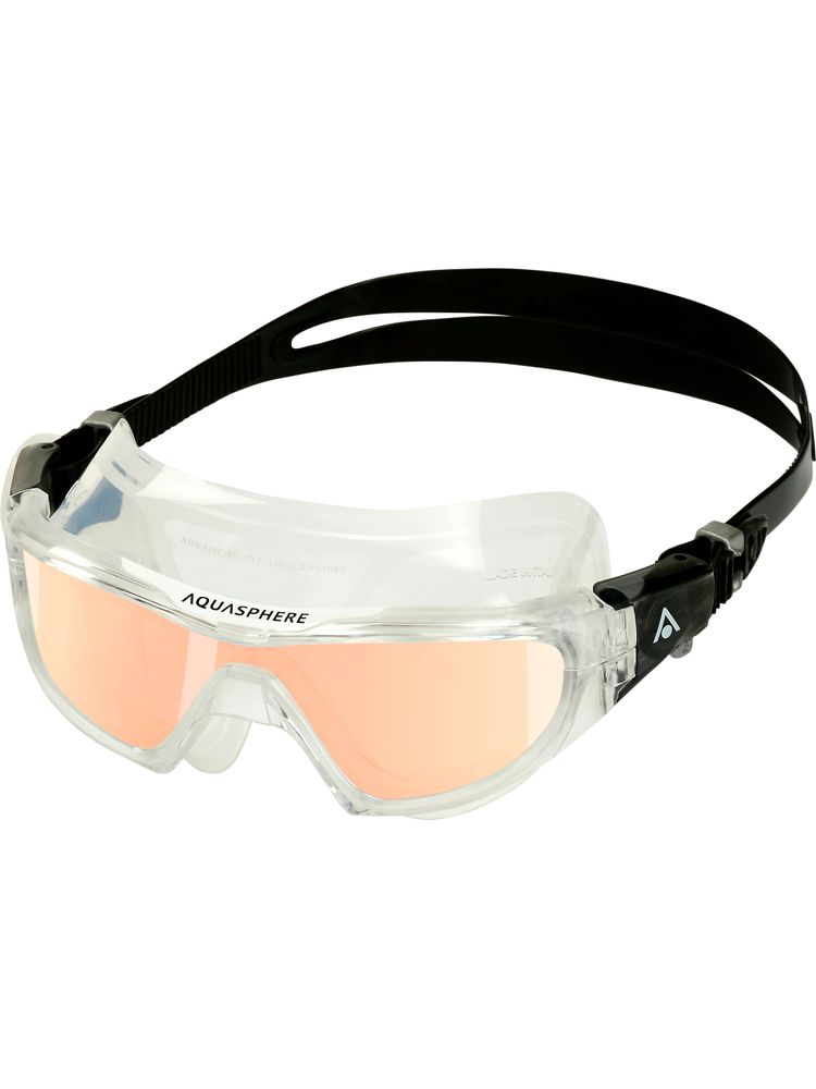 Aqua Sphere Vista Pro Swim Mask - Iridescent Mirror/Clear/Black