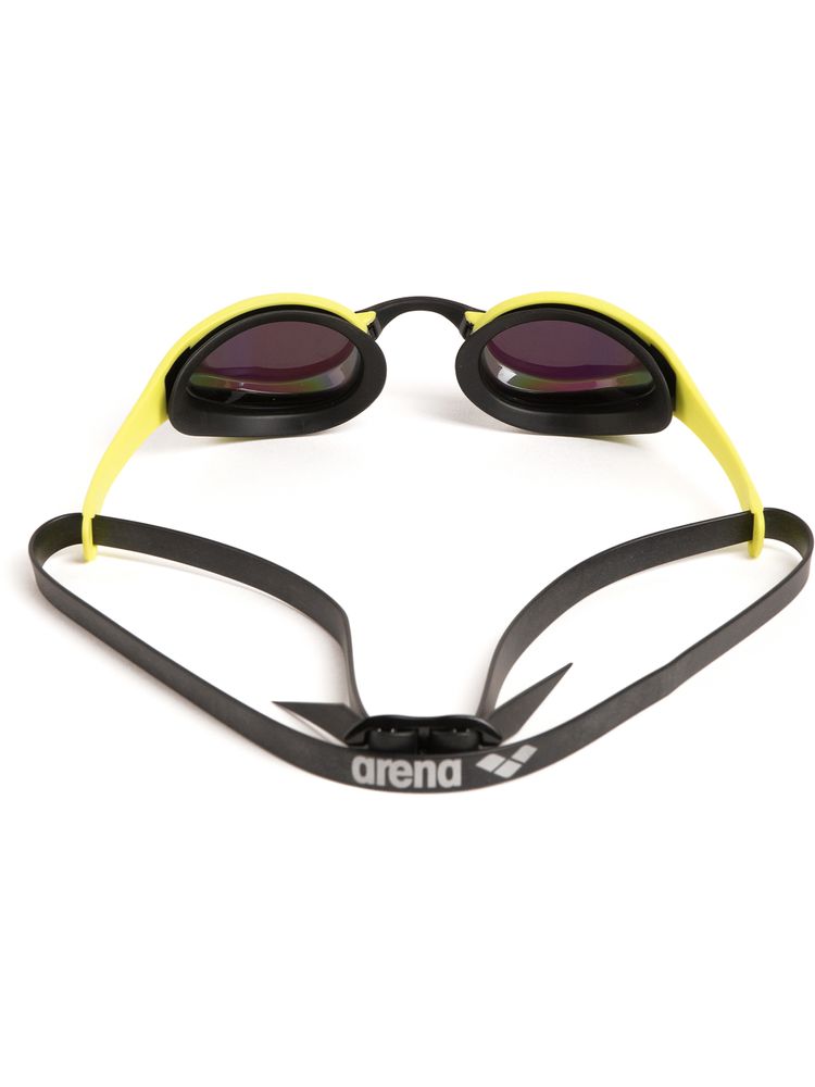 Arena Cobra Ultra Swipe Goggles - Emerald Mirror/Cyber Lime