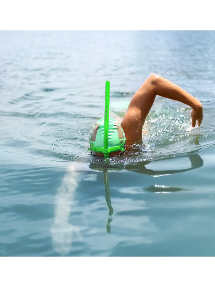 DMC Fins Front Snorkel - Green