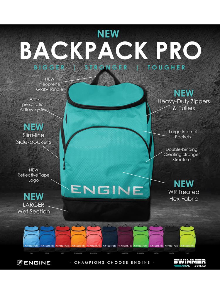 Engine Backpack Pro - Coral