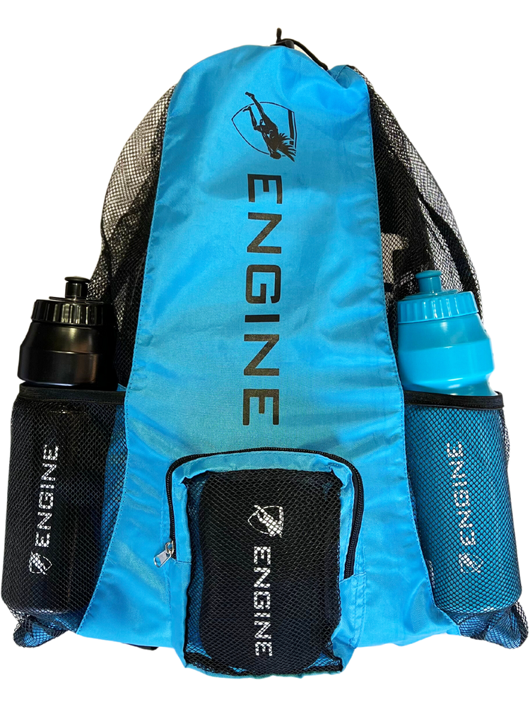 Engine Mesh Backpack - Blue