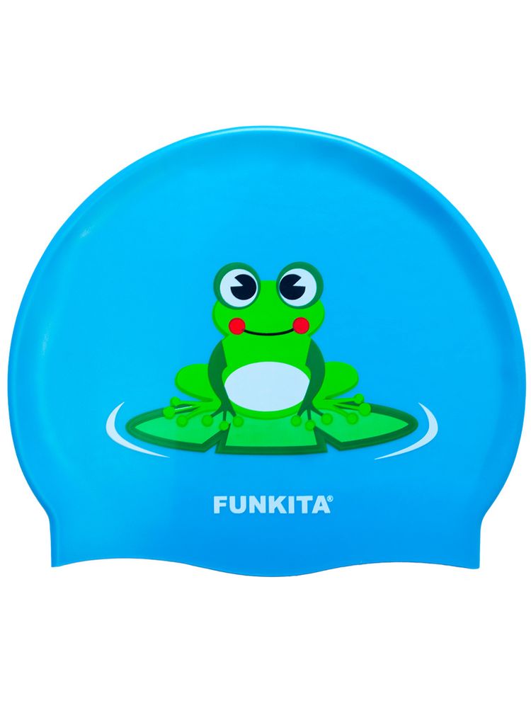 Funkita Frog Silicone Swimming Cap